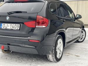 Black BMW X1 2014 in Riga, with an engine capacity of 2.00 L and mileage of 199 thousand km for 12690 €, photo 8 on AUTOMOTO.COM.LV