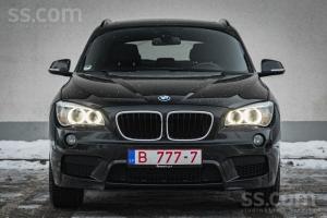 Black BMW X1 2014 in Riga, with an engine capacity of 2.00 L and mileage of 0 thousand km for 13750 €, photo 2 on AUTOMOTO.COM.LV