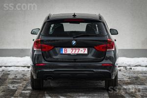 Black BMW X1 2014 in Riga, with an engine capacity of 2.00 L and mileage of 0 thousand km for 13750 €, photo 5 on AUTOMOTO.COM.LV