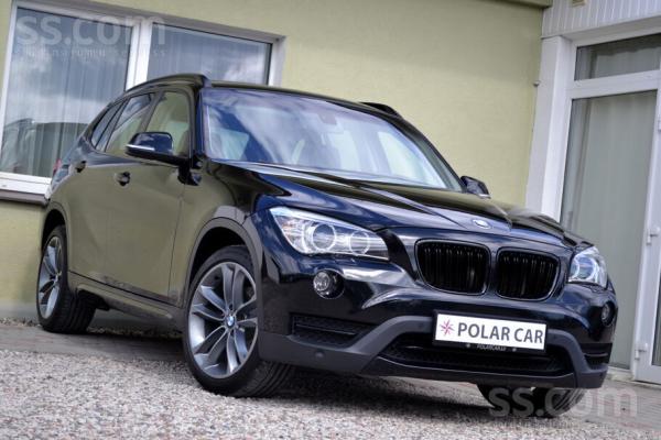 Black BMW X1 2014 in Tukums, with an engine capacity of 2.00 L and mileage of 194 thousand km for 11690 €, photo 2 on AUTOMOTO.COM.LV