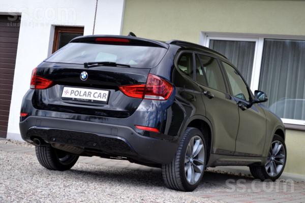 Black BMW X1 2014 in Tukums, with an engine capacity of 2.00 L and mileage of 194 thousand km for 11690 €, photo 3 on AUTOMOTO.COM.LV