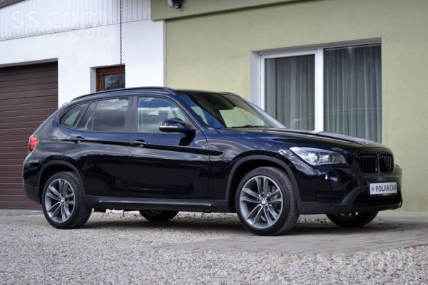 Black BMW X1 2014 in Tukums, with an engine capacity of 2.00 L and mileage of 194 thousand km for 11690 €, photo 7 on AUTOMOTO.COM.LV