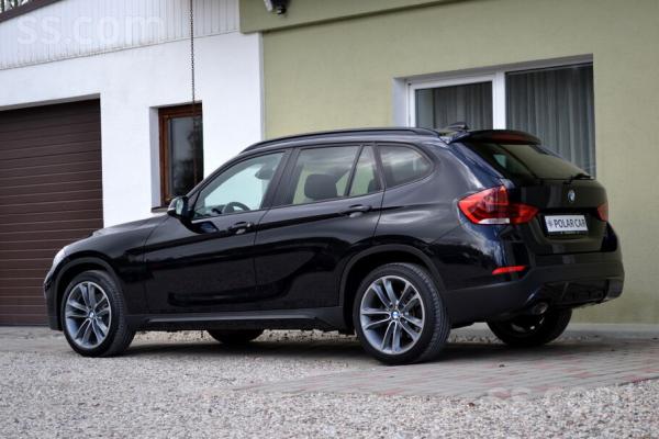 Black BMW X1 2014 in Tukums, with an engine capacity of 2.00 L and mileage of 194 thousand km for 11690 €, photo 9 on AUTOMOTO.COM.LV