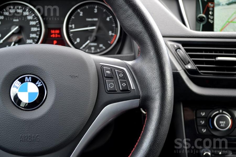 Melns BMW X1 2014 Tukums, ar dzinēja tilpumu 2.00 L un nobraukumu 194 tūkst. km par 11690 €, foto 21 vietnē AUTOMOTO.COM.LV