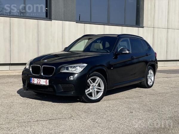 Black BMW X1 2014 in Riga, with an engine capacity of 2.00 L and mileage of 199 thousand km for 11190 €, photo 1 on AUTOMOTO.COM.LV