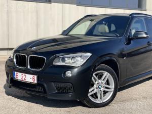 Black BMW X1 2014 in Riga, with an engine capacity of 2.00 L and mileage of 199 thousand km for 11190 €, photo 8 on AUTOMOTO.COM.LV