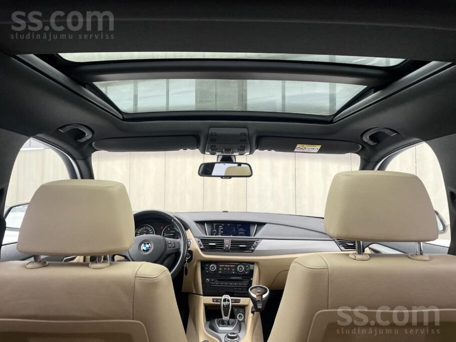 Black BMW X1 2014 in Riga, with an engine capacity of 2.00 L and mileage of 199 thousand km for 11190 €, photo 21 on AUTOMOTO.COM.LV