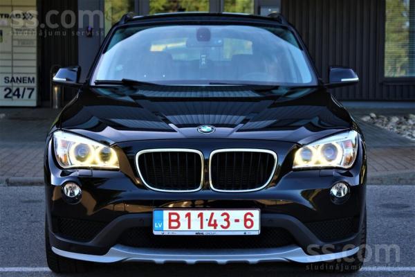 Melns BMW X1 2014 Rīga, ar dzinēja tilpumu 2.00 L un nobraukumu 203 tūkst. km par 9800 €, foto 1 vietnē AUTOMOTO.COM.LV