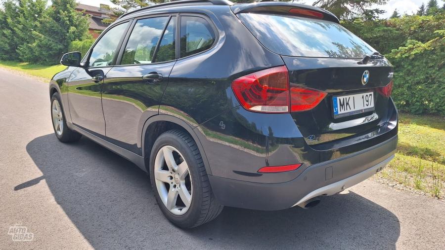 Black BMW X1 2014 in Marijampole, with an engine capacity of 2.00 L and mileage of 227 thousand km for 6900 €, photo 12 on AUTOMOTO.COM.LV
