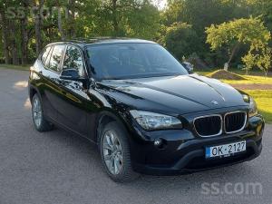 Black BMW X1 2014 in Daugavpils, with an engine capacity of 2.00 L and mileage of 142 thousand km for 6950 €, photo  on AUTOMOTO.COM.LV