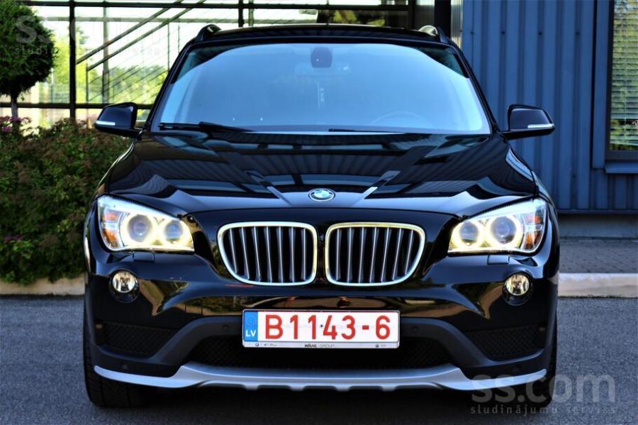 Melns BMW X1 2014 Rīga, ar dzinēja tilpumu 2.00 L un nobraukumu 203 tūkst. km par 10300 €, foto 1 vietnē AUTOMOTO.COM.LV