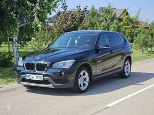 Black BMW X1 2014 in Sakiai, with an engine capacity of 2.00 L and mileage of 163 thousand km for 7950 €, photo  on AUTOMOTO.COM.LV