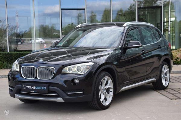 Black BMW X1 2014 in Vilnius, with an engine capacity of 2.00 L and mileage of 223 thousand km for 7300 €, photo 7 on AUTOMOTO.COM.LV