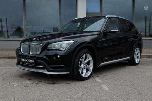 Black BMW X1 2014 in Vilnius, with an engine capacity of 2.00 L and mileage of 206 thousand km for 7999 €, photo  on AUTOMOTO.COM.LV
