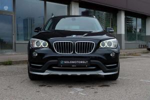 Black BMW X1 2014 in Vilnius, with an engine capacity of 2.00 L and mileage of 206 thousand km for 7999 €, photo 11 on AUTOMOTO.COM.LV