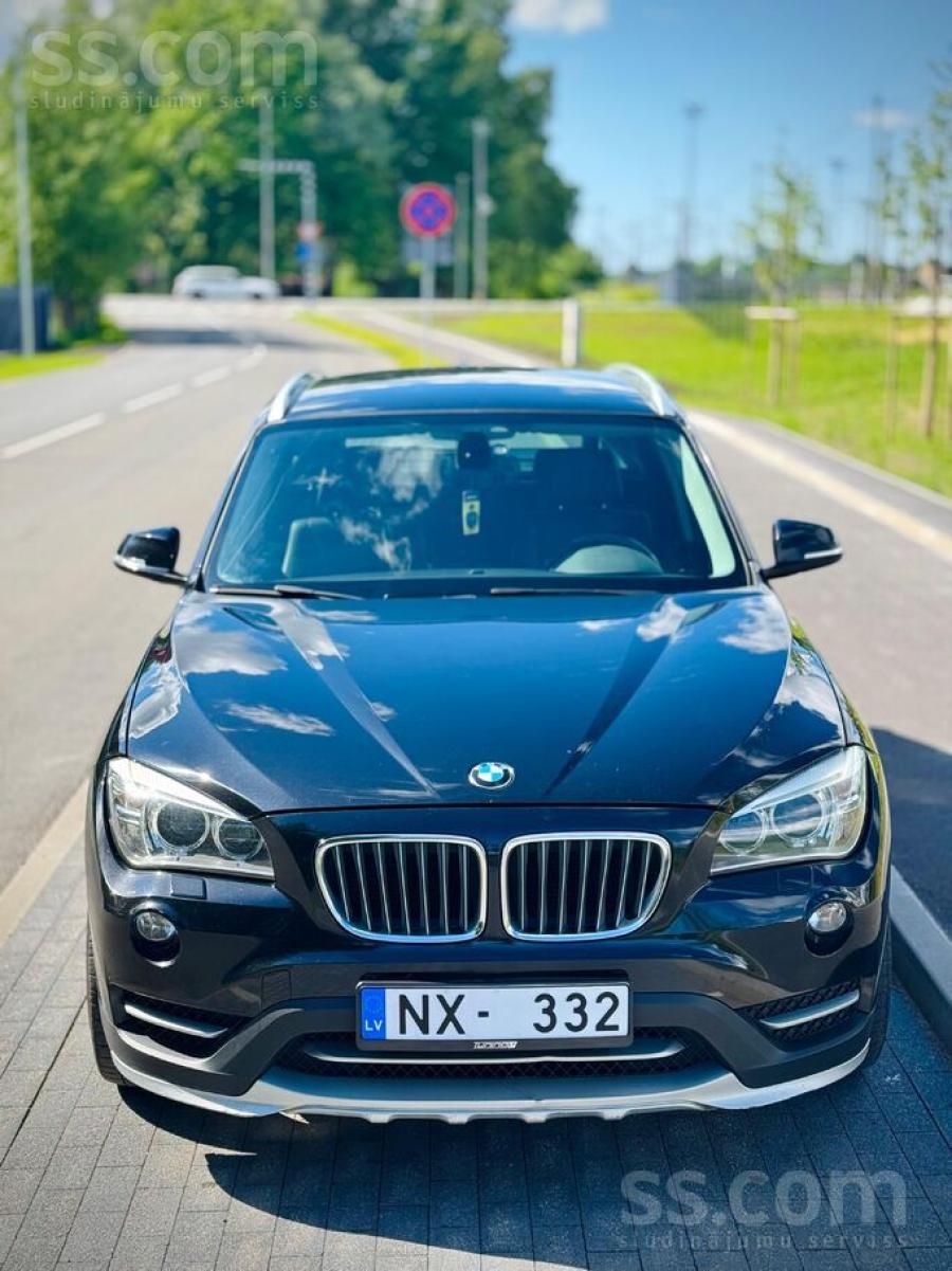 Melns BMW X1 2015 Rīga, ar dzinēja tilpumu 2.00 L un nobraukumu 379 tūkst. km par 8500 €, foto 1 vietnē AUTOMOTO.COM.LV