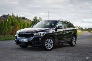 Black BMW X1 2015 in Elektrenai, with an engine capacity of 2.00 L and mileage of 153 thousand km for 14550 €, photo  on AUTOMOTO.COM.LV