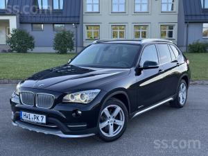 Melns BMW X1 2015 Cēsis, ar dzinēja tilpumu 2.00 L un nobraukumu 290 tūkst. km par 8750 €, foto  vietnē AUTOMOTO.COM.LV