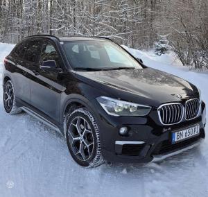 Melns BMW X1 2016 Elektrėnai, ar dzinēja tilpumu 2.00 L un nobraukumu 218 tūkst. km par 14100 €, foto  vietnē AUTOMOTO.COM.LV
