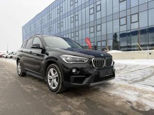 Black BMW X1 2016 in Panevezys, with an engine capacity of 2.00 L and mileage of 283 thousand km for 11750 €, photo  on AUTOMOTO.COM.LV