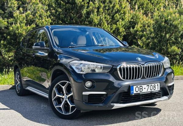 Black BMW X1 2016 in Riga, with an engine capacity of 2.00 L and mileage of 267 thousand km for 9900 €, photo 1 on AUTOMOTO.COM.LV