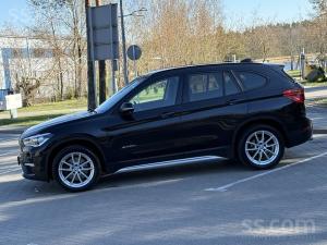 Black BMW X1 2016 in Jurmala, with an engine capacity of 2.00 L and mileage of 0 thousand km for 13950 €, photo 13 on AUTOMOTO.COM.LV