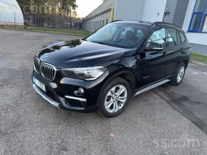 Black BMW X1 2016 in Cesis, with an engine capacity of 2.00 L and mileage of 185 thousand km for 12900 €, photo  on AUTOMOTO.COM.LV