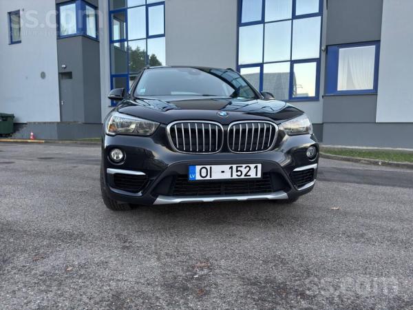 Black BMW X1 2016 in Cesis, with an engine capacity of 2.00 L and mileage of 185 thousand km for 12900 €, photo 2 on AUTOMOTO.COM.LV