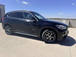 Black BMW X1 2016 in Vilnius, with an engine capacity of 2.00 L and mileage of 214 thousand km for 10600 €, photo  on AUTOMOTO.COM.LV