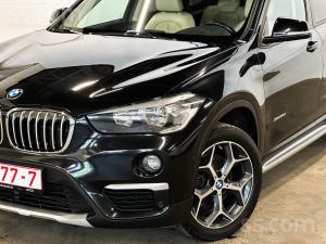 Black BMW X1 2016 in Jurmala, with an engine capacity of 2.00 L and mileage of 269 thousand km for 11990 €, photo 3 on AUTOMOTO.COM.LV