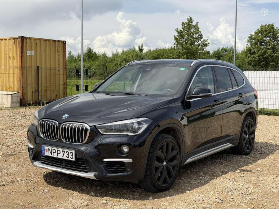 Melns BMW X1 2016 Šauļi, ar dzinēja tilpumu 2.00 L un nobraukumu 157 tūkst. km par 13200 €, foto 1 vietnē AUTOMOTO.COM.LV