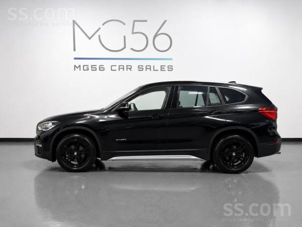 Black BMW X1 2016 in Riga, with an engine capacity of 2.00 L and mileage of 174 thousand km for 13990 €, photo 3 on AUTOMOTO.COM.LV