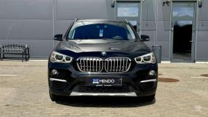 Black BMW X1 2016 in Vilnius, with an engine capacity of 2.00 L and mileage of 199 thousand km for 12590 €, photo 8 on AUTOMOTO.COM.LV