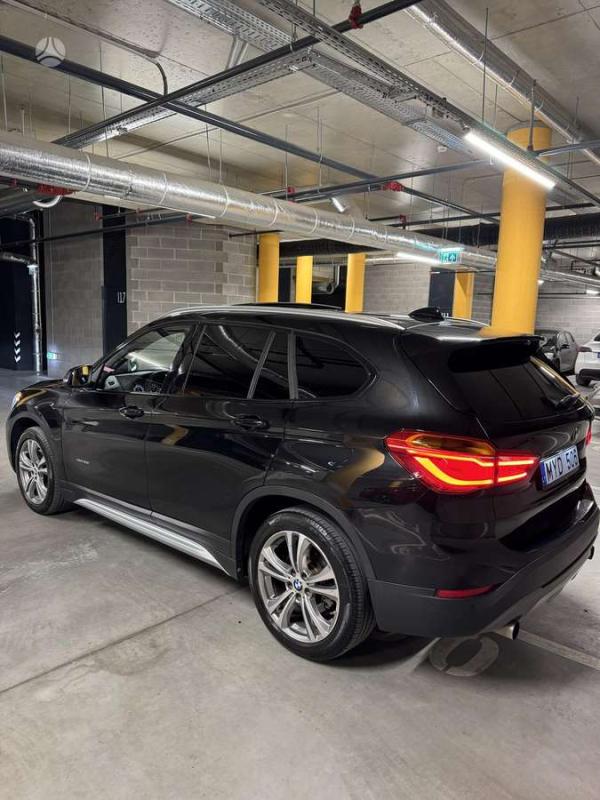 Black BMW X1 2016 in Vilnius, with an engine capacity of 2.00 L and mileage of 116 thousand km for 13000 €, photo 7 on AUTOMOTO.COM.LV