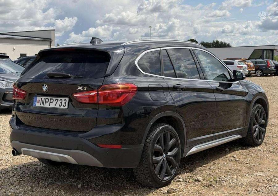 Melns BMW X1 2016 Šauļi, ar dzinēja tilpumu 2.00 L un nobraukumu 157 tūkst. km par 13175 €, foto 6 vietnē AUTOMOTO.COM.LV