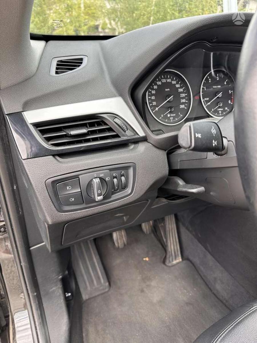 Melns BMW X1 2016 Kauņa, ar dzinēja tilpumu 2.00 L un nobraukumu 298 tūkst. km par 9300 €, foto 14 vietnē AUTOMOTO.COM.LV