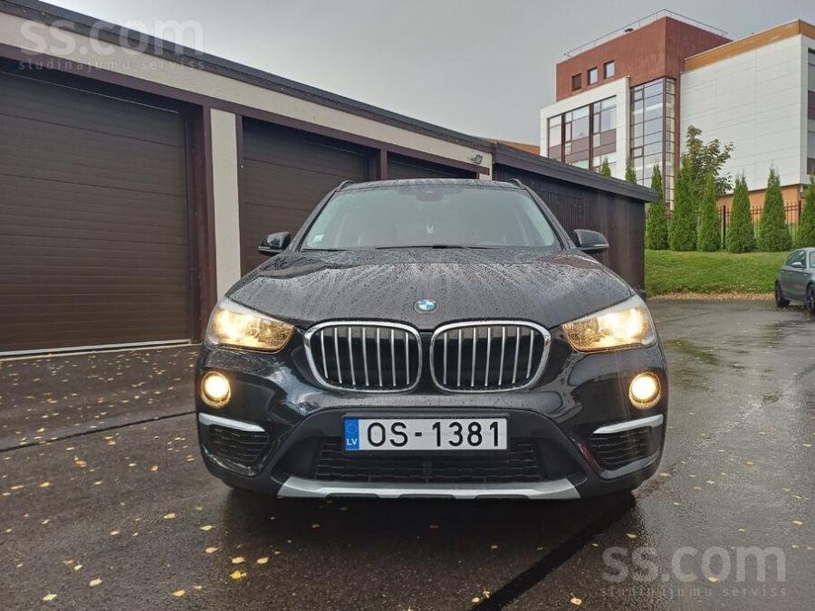 Melns BMW X1 2016 Valmiera, ar dzinēja tilpumu 2.00 L un nobraukumu 185 tūkst. km par 11200 €, foto 3 vietnē AUTOMOTO.COM.LV