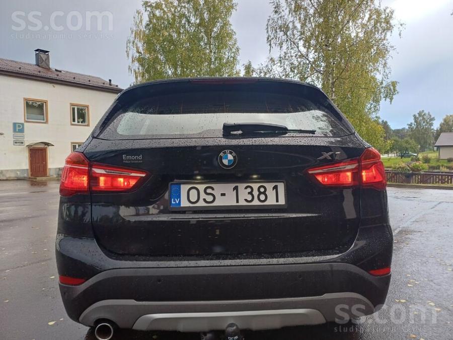 Melns BMW X1 2016 Valmiera, ar dzinēja tilpumu 2.00 L un nobraukumu 185 tūkst. km par 11200 €, foto 7 vietnē AUTOMOTO.COM.LV