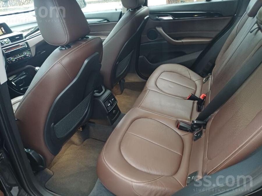 Melns BMW X1 2016 Valmiera, ar dzinēja tilpumu 2.00 L un nobraukumu 185 tūkst. km par 11200 €, foto 12 vietnē AUTOMOTO.COM.LV