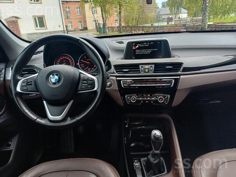 Melns BMW X1 2016 Valmiera, ar dzinēja tilpumu 2.00 L un nobraukumu 185 tūkst. km par 11200 €, foto 14 vietnē AUTOMOTO.COM.LV