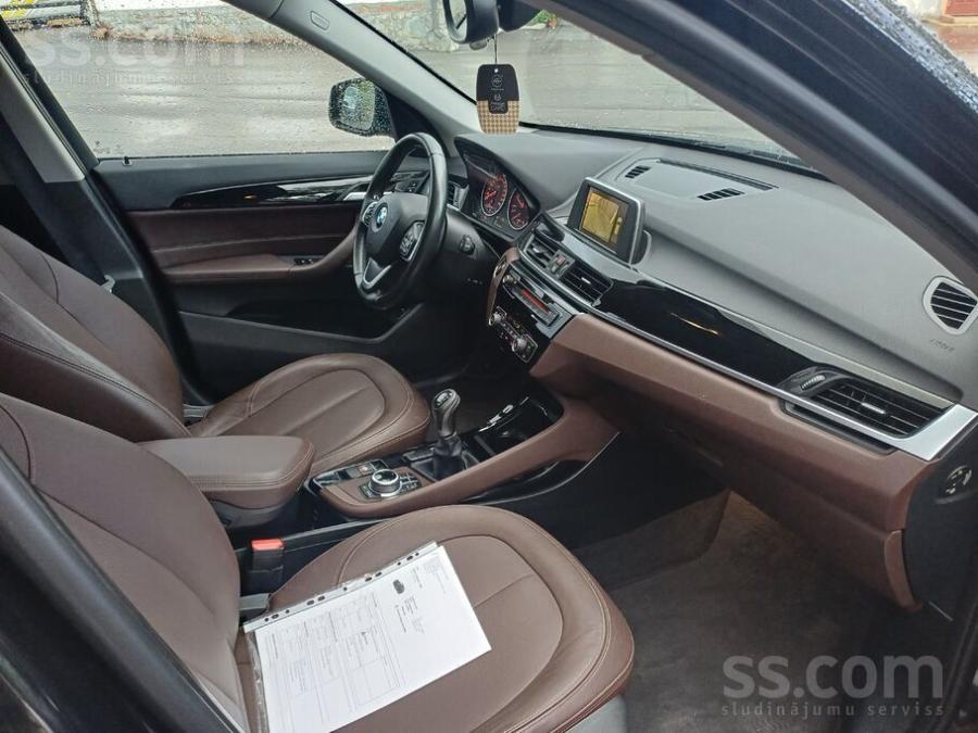 Melns BMW X1 2016 Valmiera, ar dzinēja tilpumu 2.00 L un nobraukumu 185 tūkst. km par 11200 €, foto 15 vietnē AUTOMOTO.COM.LV