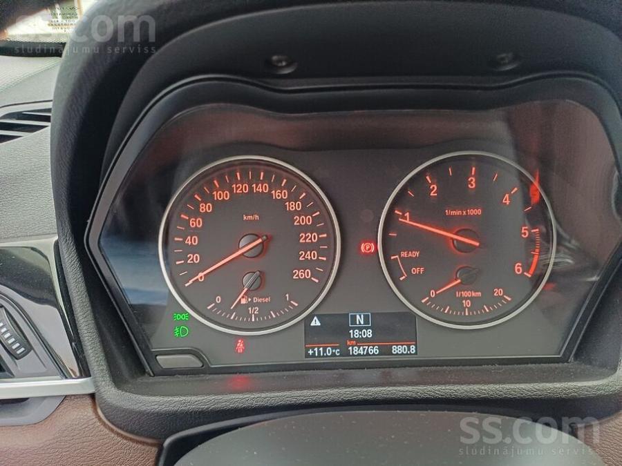 Melns BMW X1 2016 Valmiera, ar dzinēja tilpumu 2.00 L un nobraukumu 185 tūkst. km par 11200 €, foto 19 vietnē AUTOMOTO.COM.LV
