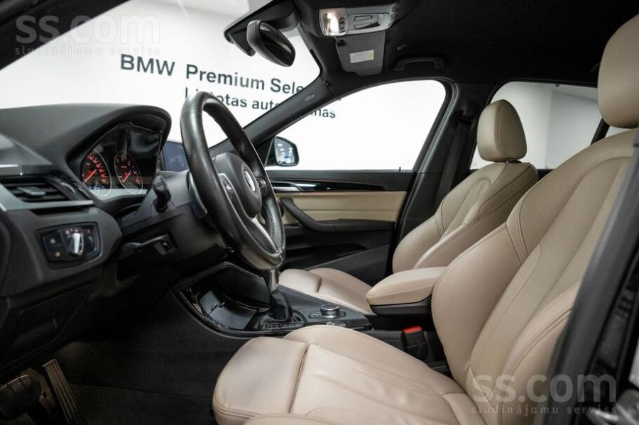 Melns BMW X1 2017 Rīga, ar dzinēja tilpumu 2.00 L un nobraukumu 121 tūkst. km par 21900 €, foto 6 vietnē AUTOMOTO.COM.LV