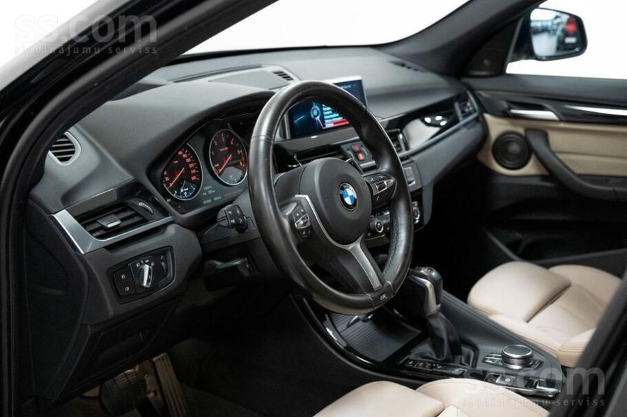 Melns BMW X1 2017 Rīga, ar dzinēja tilpumu 2.00 L un nobraukumu 121 tūkst. km par 21900 €, foto 9 vietnē AUTOMOTO.COM.LV