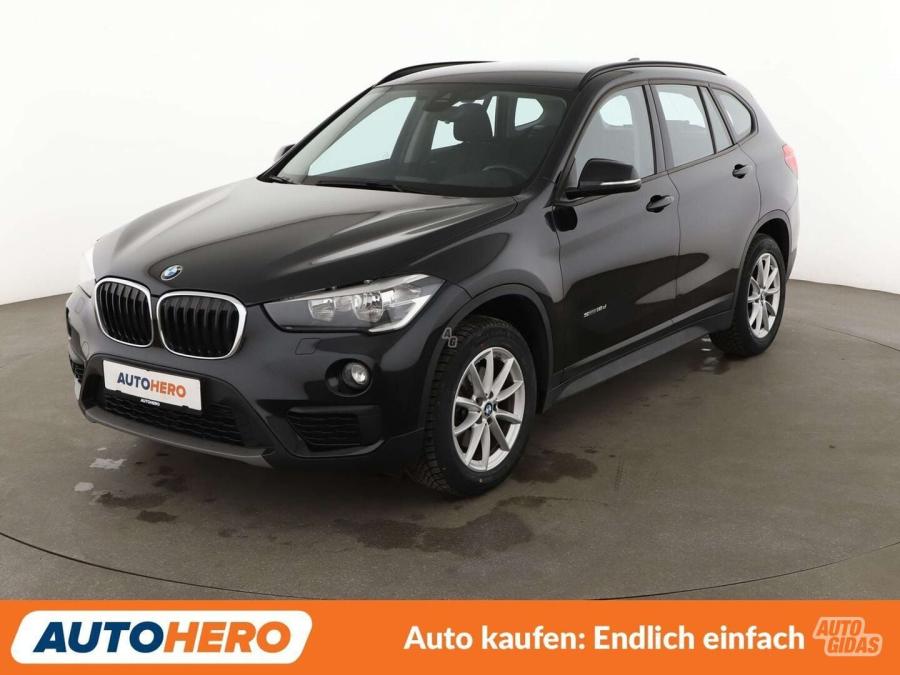 Black BMW X1 2017 in Kaunas, with an engine capacity of 2.00 L and mileage of 39 thousand km for 24038 €, photo 1 on AUTOMOTO.COM.LV