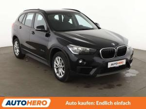 Black BMW X1 2017 in Kaunas, with an engine capacity of 2.00 L and mileage of 39 thousand km for 24038 €, photo 8 on AUTOMOTO.COM.LV