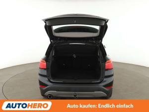 Black BMW X1 2017 in Kaunas, with an engine capacity of 2.00 L and mileage of 39 thousand km for 24038 €, photo 16 on AUTOMOTO.COM.LV