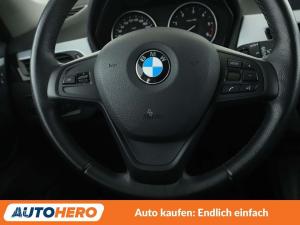 Black BMW X1 2017 in Kaunas, with an engine capacity of 2.00 L and mileage of 39 thousand km for 24038 €, photo 19 on AUTOMOTO.COM.LV