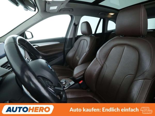 Black BMW X1 2017 in Kaunas, with an engine capacity of 2.00 L and mileage of 66 thousand km for 24450 €, photo 10 on AUTOMOTO.COM.LV