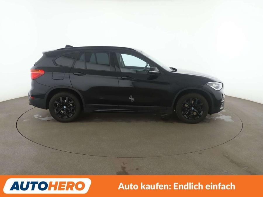 Black BMW X1 2017 in Kaunas, with an engine capacity of 2.00 L and mileage of 66 thousand km for 24450 €, photo 7 on AUTOMOTO.COM.LV